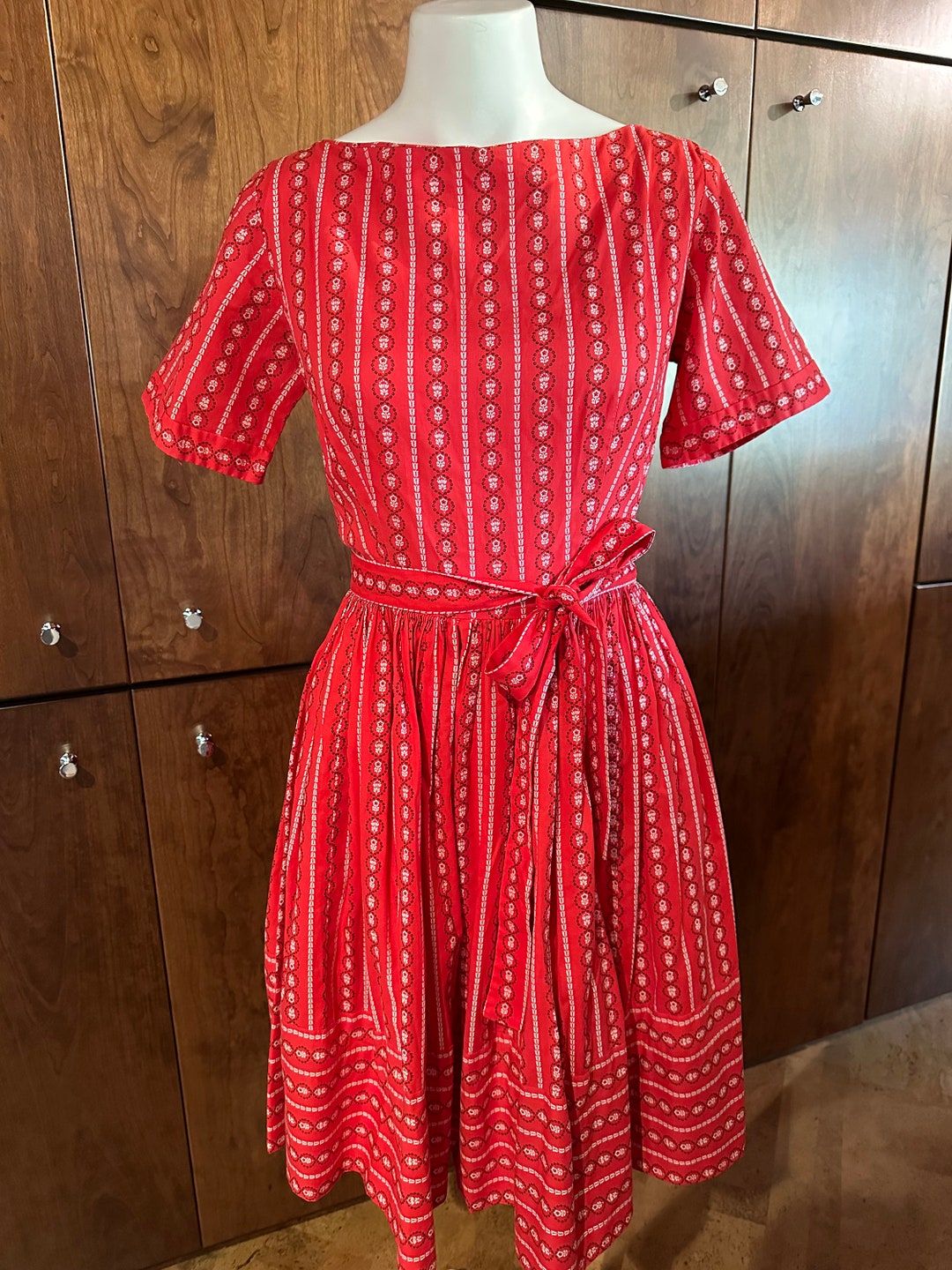 Vintage 1950s Womens Muriel Ryan for Serbin Dress Size XS/S - Etsy