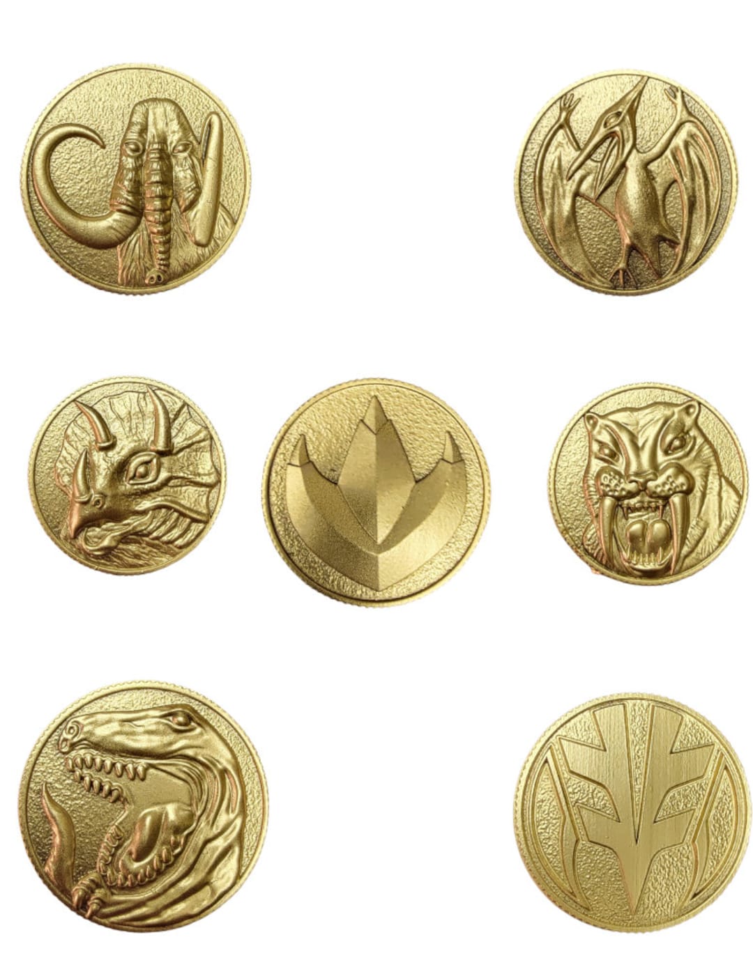 MMPR Power Coins - Etsy