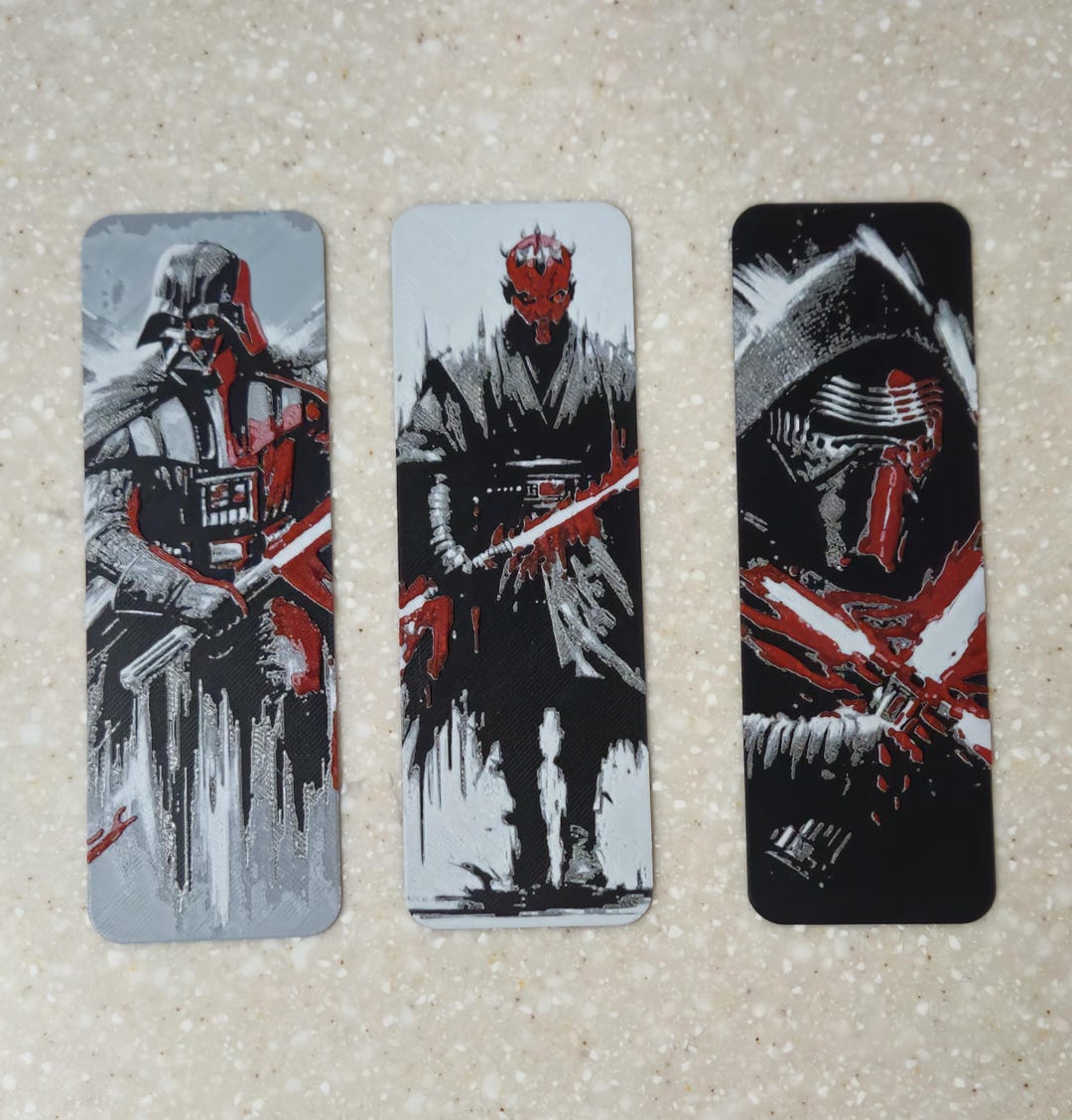 Star Wars Inspired Bookmarks- Practical Gift for Any Geek or Nerd in ...