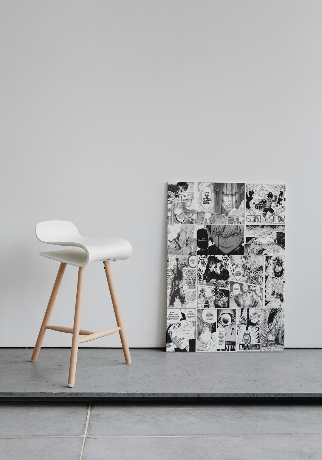 Epic Multi Manga Art Panel - Etsy