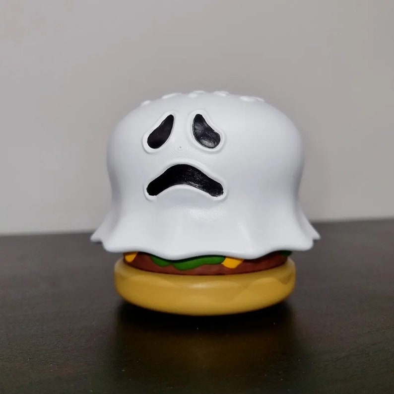 Ghost Burger Toy Story Small Fry 3d Printed Hand Painted - Etsy