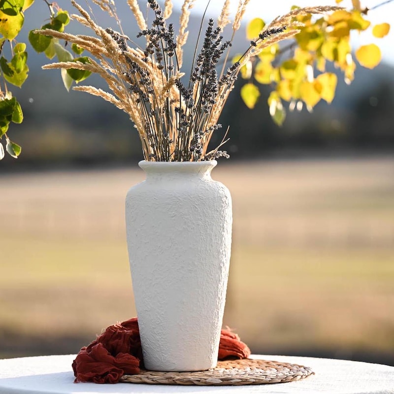 Cream Vase - Etsy UK