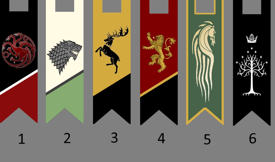 Lego Castle - LOTR GOT Flags - Fabric Flags and Banners to Enhance Your ...