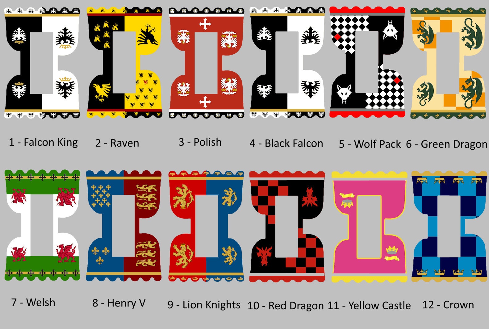 Lego Castle - Fabric Horse Barding - Medieval Jousting - Etsy