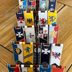 Lego Castle - Fabric Flags and Banners to Enhance Your Builds - Etsy