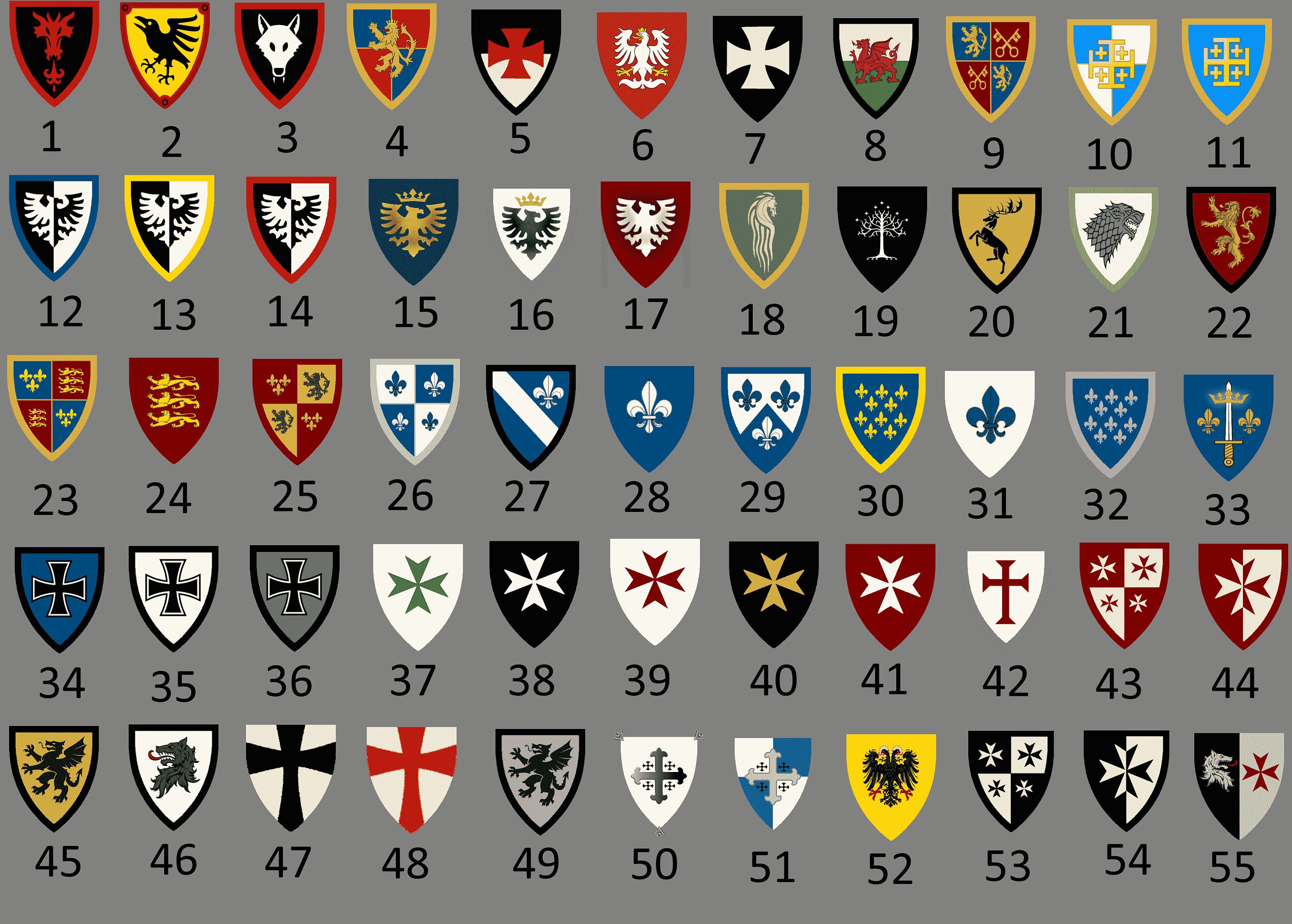 Historic or Custom Design Lego Shields With Applied Stickers - Etsy