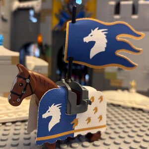 Lego Castle - Fabric Flags, Various Styles and Factions. Minifigure ...