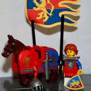 Lego Castle - Fabric Flags, Various Styles and Factions. Minifigure ...