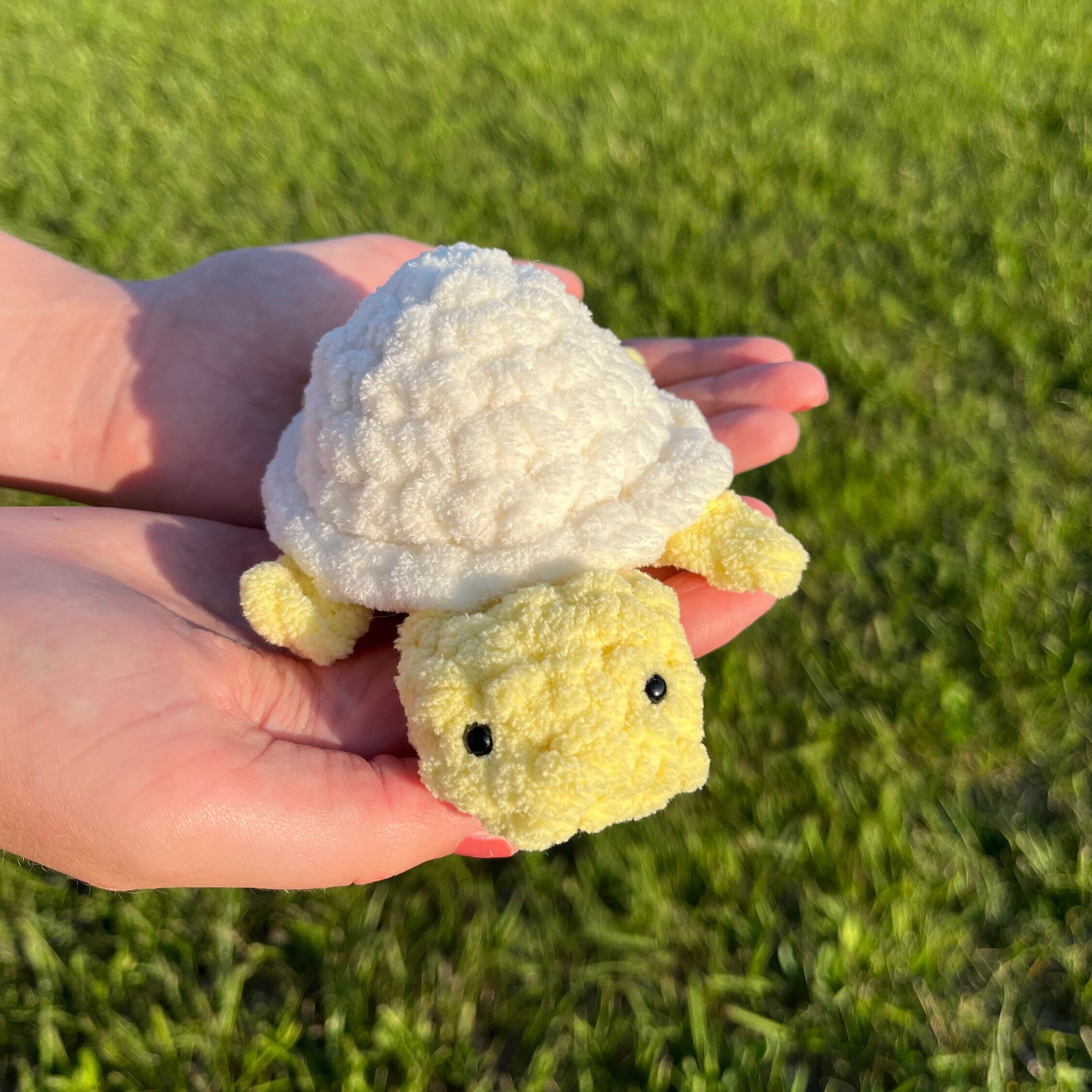 Mini Crochet Turtle - Etsy