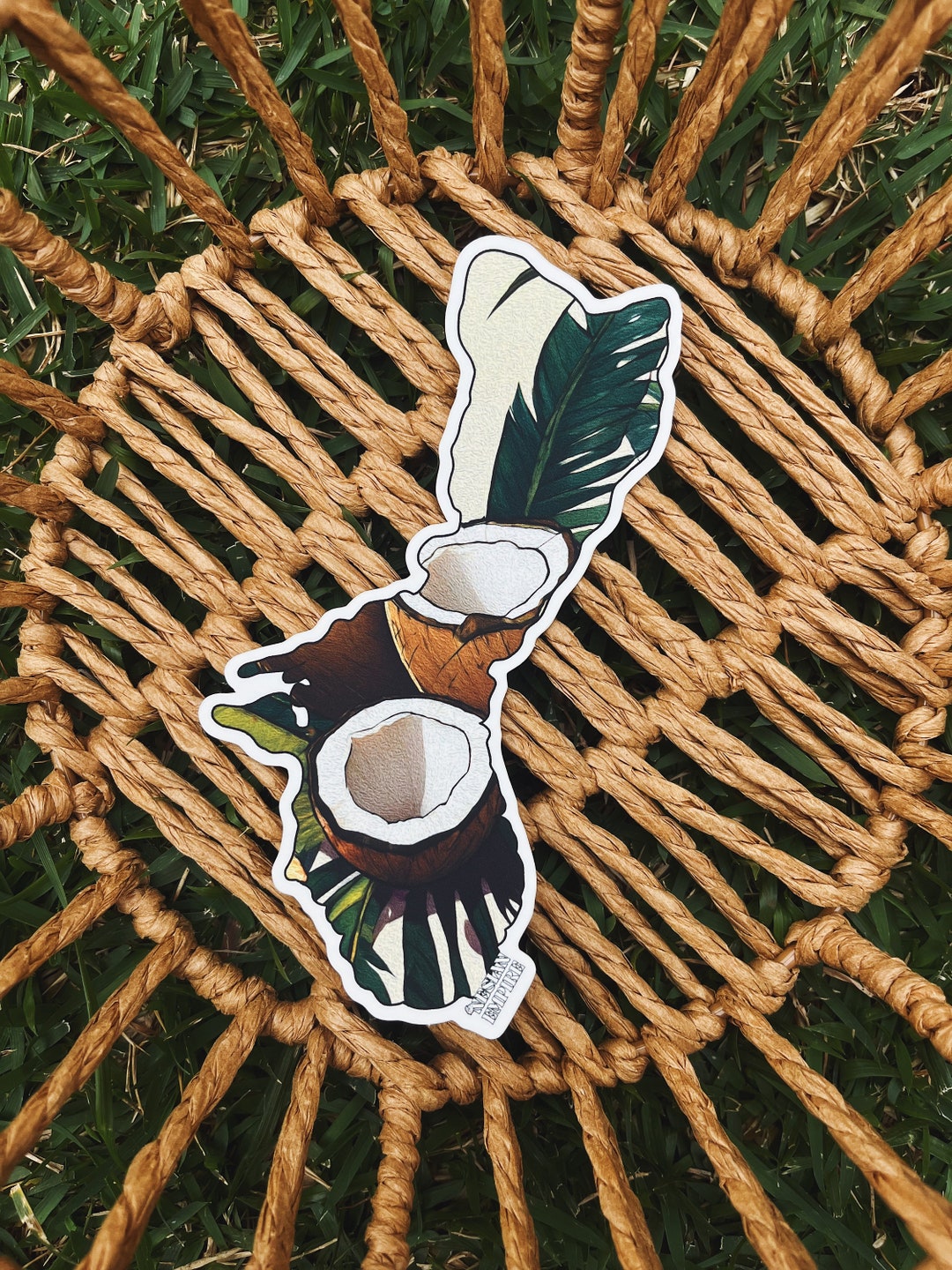 Guam X Coco Matte Sticker - Etsy