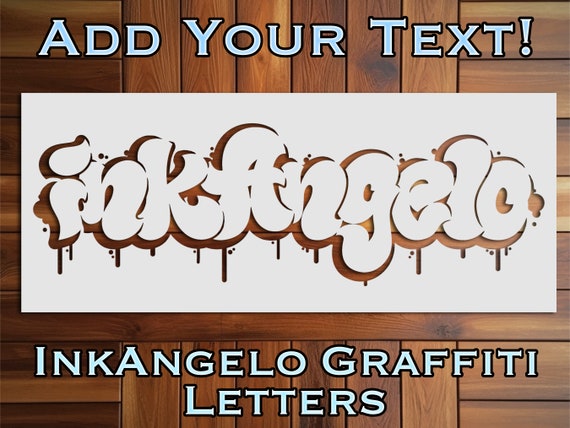 Printable Graffiti Stencils Letters