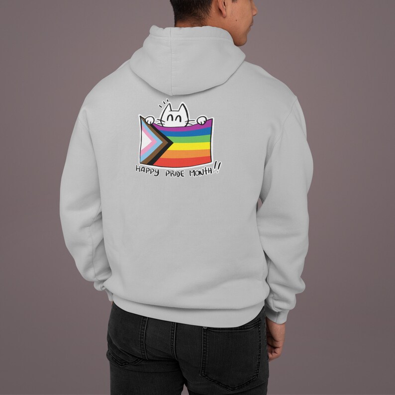 Happy Pride Month, Unisex Heavy Blend Hooded Sweatshirt, LGBTQ Hoodie ...