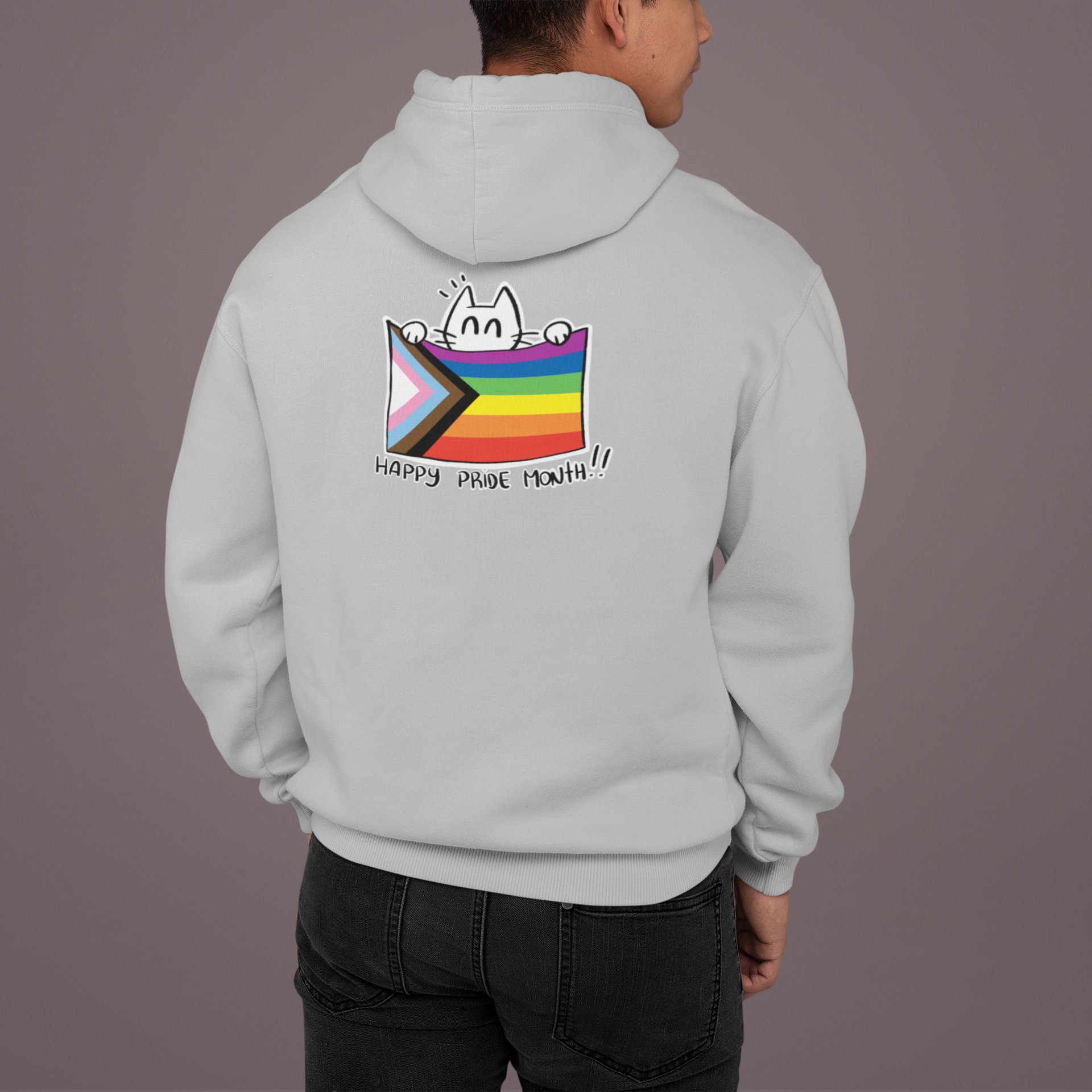 Happy Pride Month, Unisex Heavy Blend Hooded Sweatshirt, LGBTQ Hoodie ...