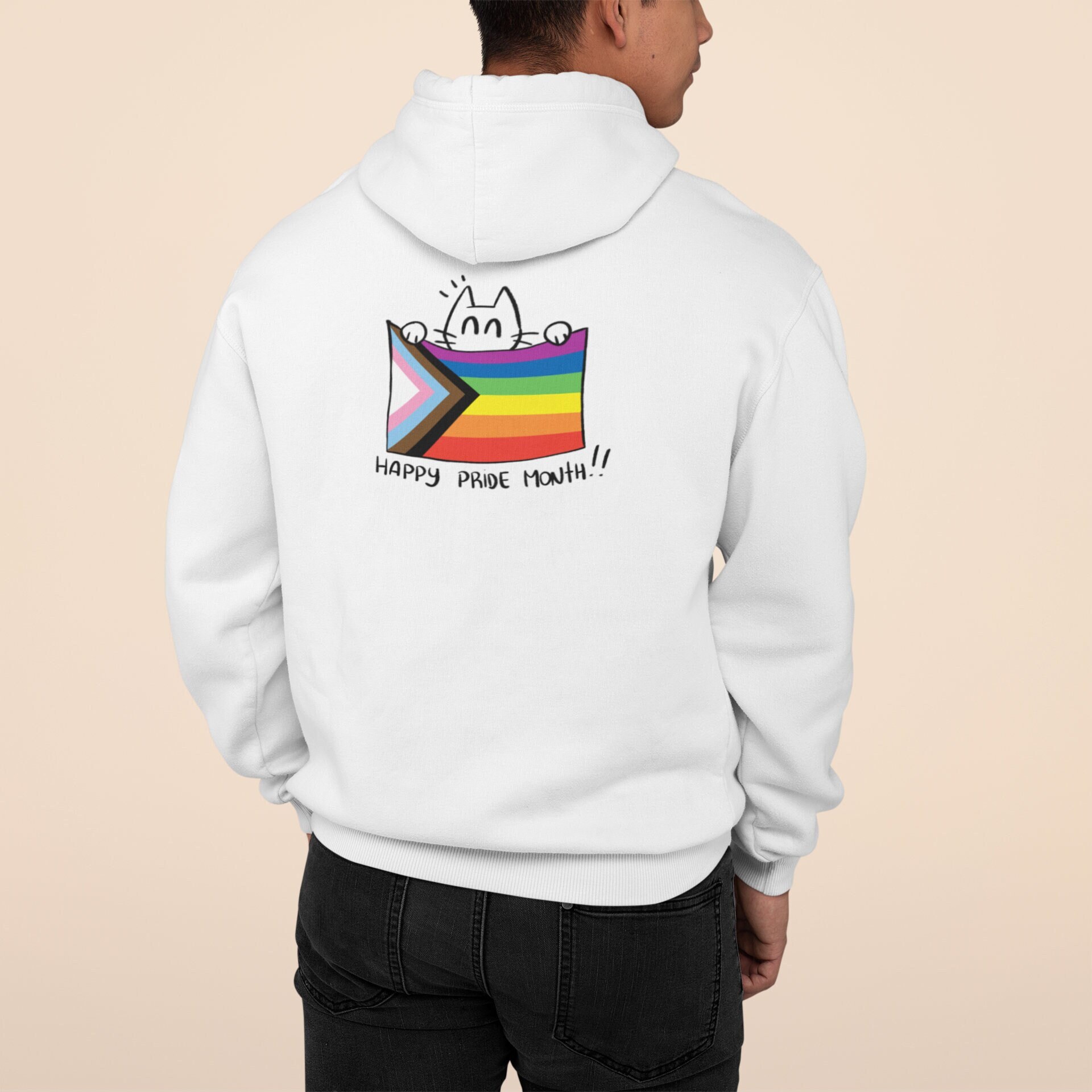 Happy Pride Month, Unisex Heavy Blend Hooded Sweatshirt, LGBTQ Hoodie ...