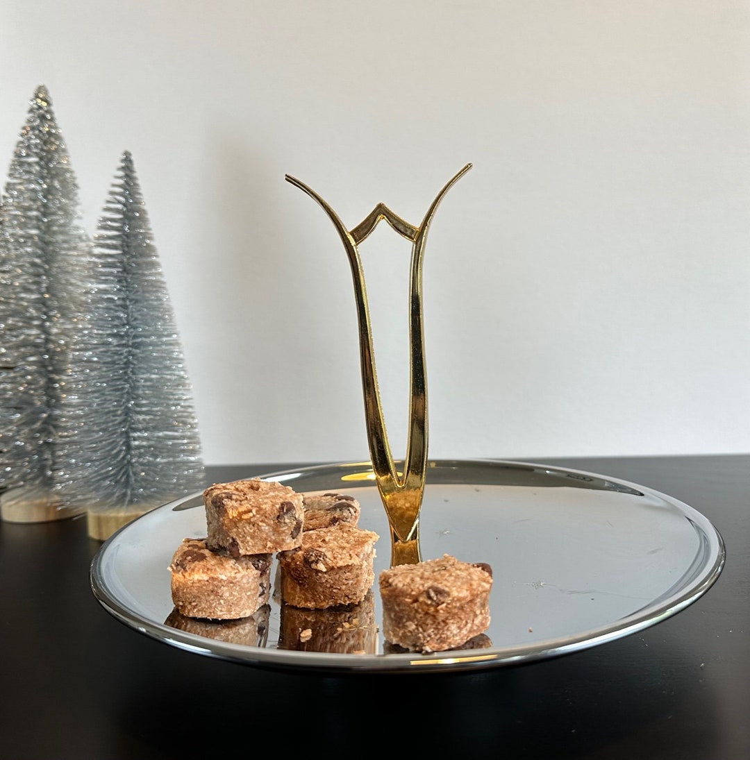 Riviera Mid Century Chrome Tidbit Serving Tray, Vintage Chrome Serving ...