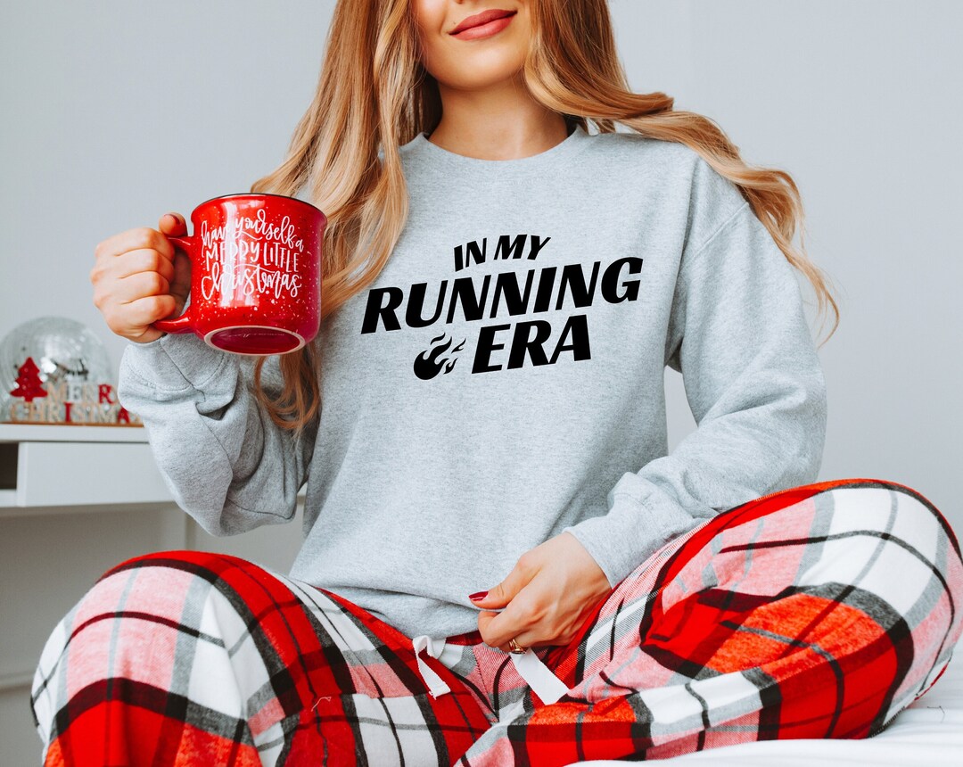 In My Running Era Sweatshirt: Marathoner Gift, Athletic Sportswear - Etsy