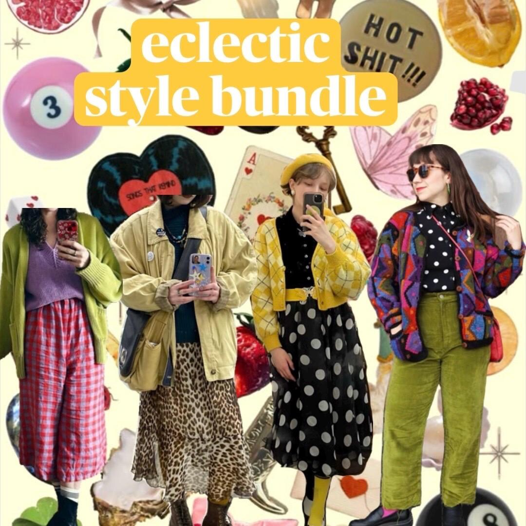Eclectic Personalized Style Bundle, Quirky , Secondhand Clothing ...