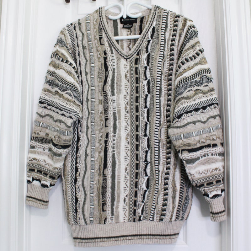 Coogi Sweater - Etsy