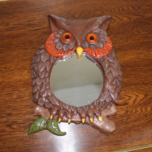 Owl Mirror - Etsy
