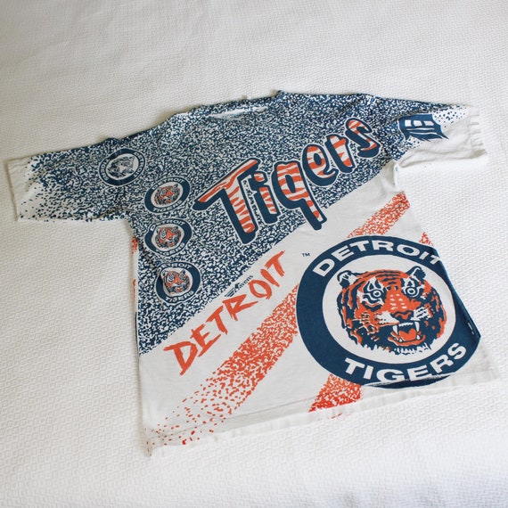 Rare vintage 1990s Detroit Tigers mens baseball t-shi… - Gem