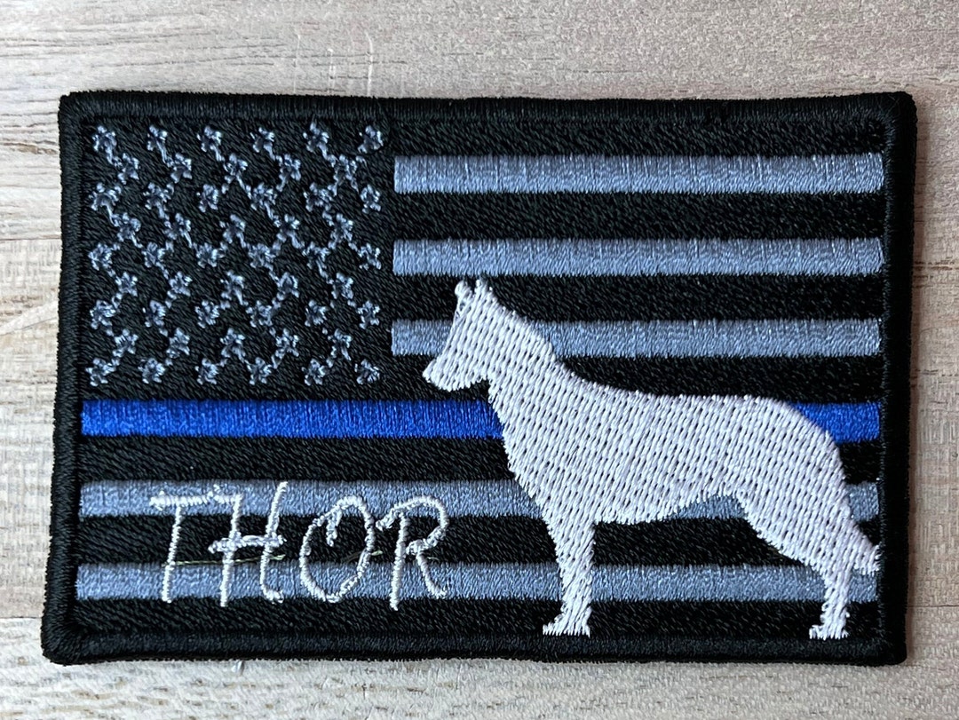Police K9 Patches, Custom Police K9 Patches, Personalized Police K9 ...