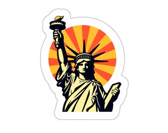 Statue of Liberty Sticker - Etsy