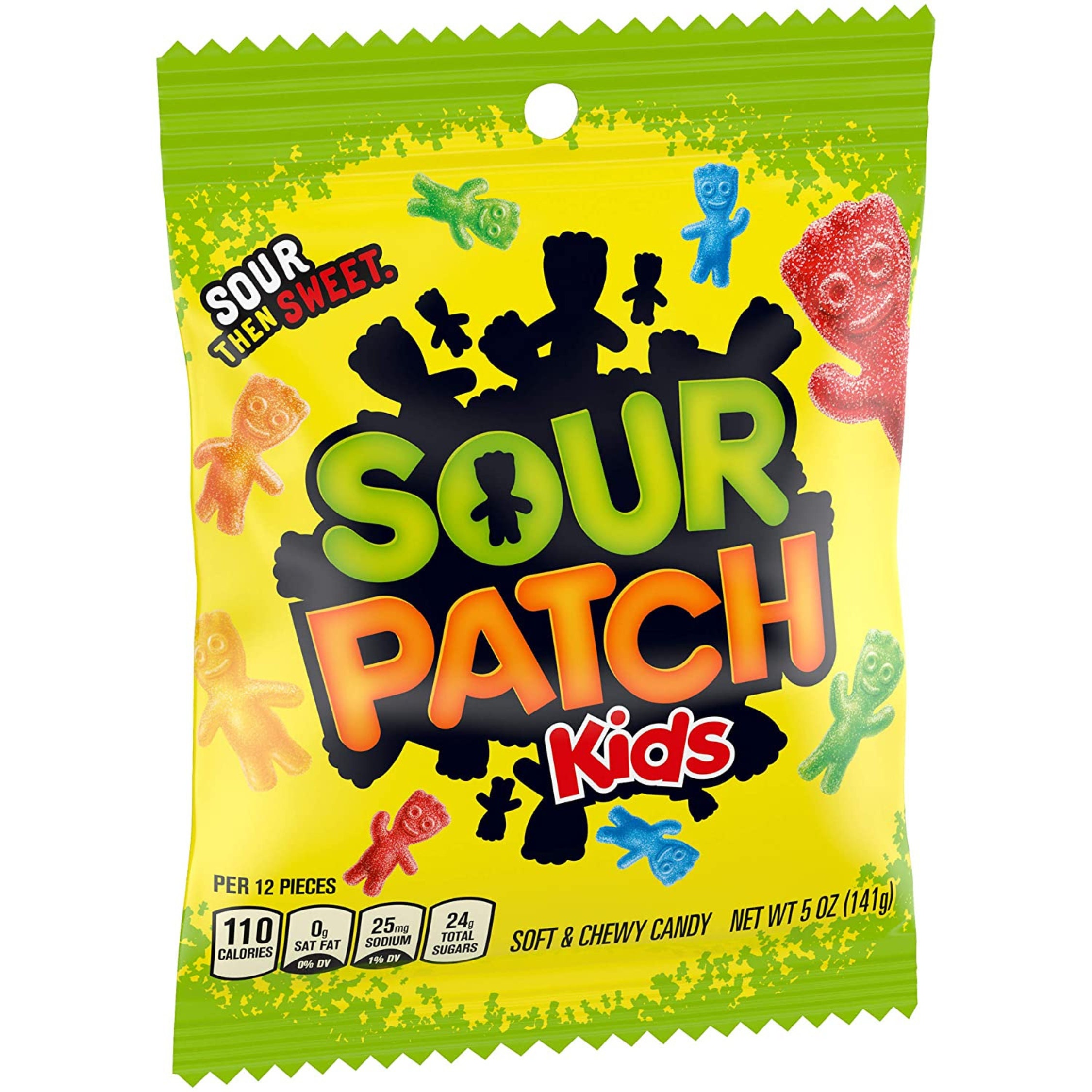 SOUR PATCH KIDS Candy, Original Flavor, Pack of 12 (5 Oz.) - Etsy