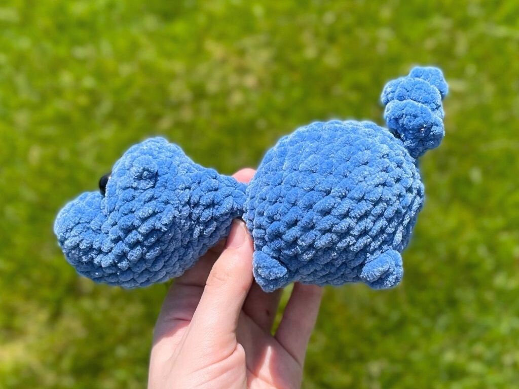 Crochet Pop-it Hippo NO SEW Pattern Fidget, Amigurumi PDF Pattern, Mini ...