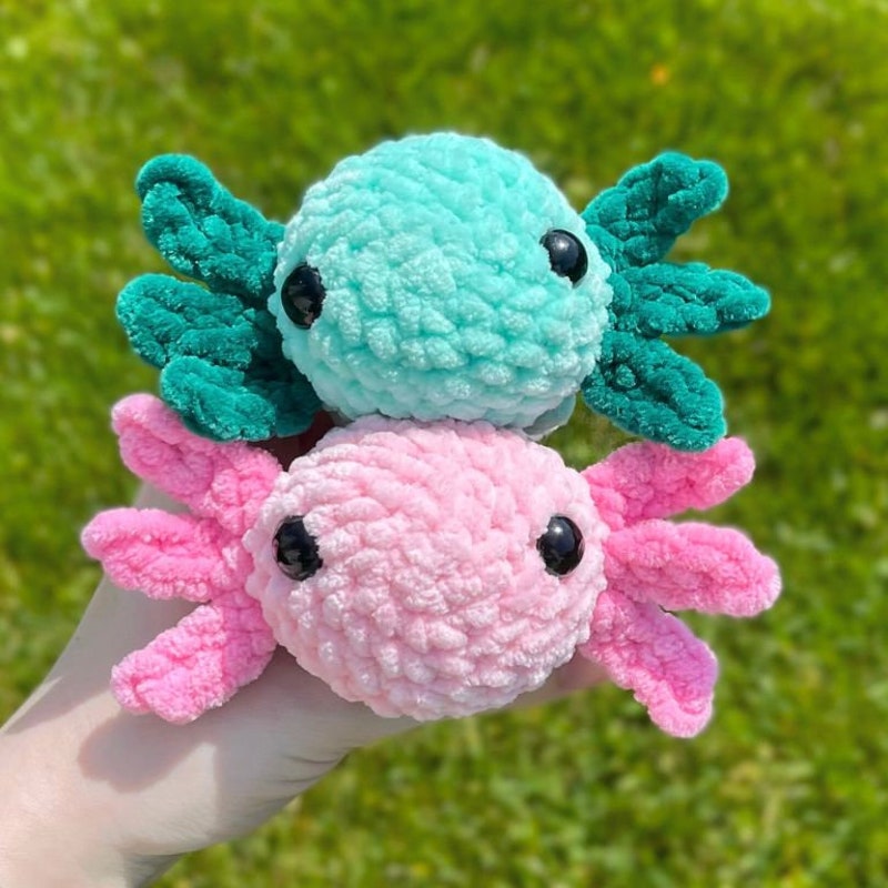 Axolotl Stuffed Animal - Etsy