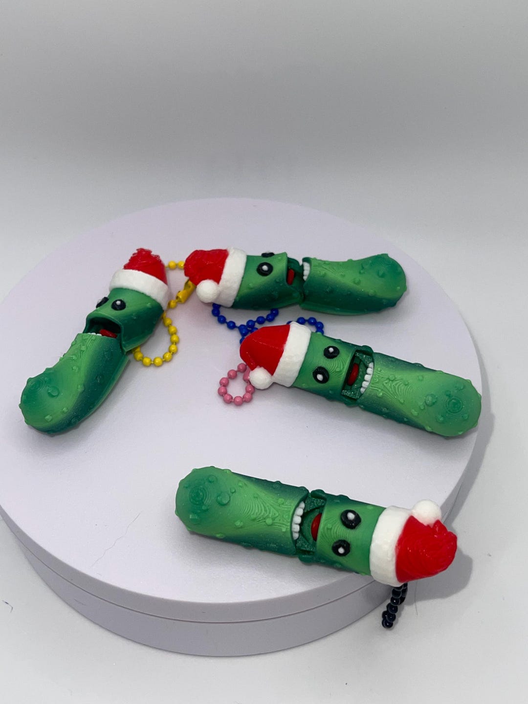 Christmas Pickle - 3D Printed Pickle - Christmas Decor Ornament ...