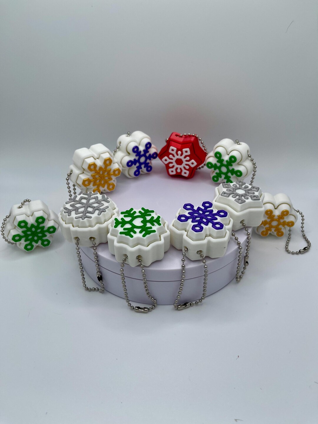 Christmas Fidget Clickers - Sensory Clicking and Tactile Response - 3D ...