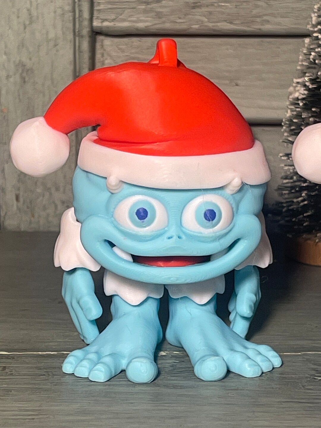 Baby Yeti 3D Printed Holiday Decor - Etsy