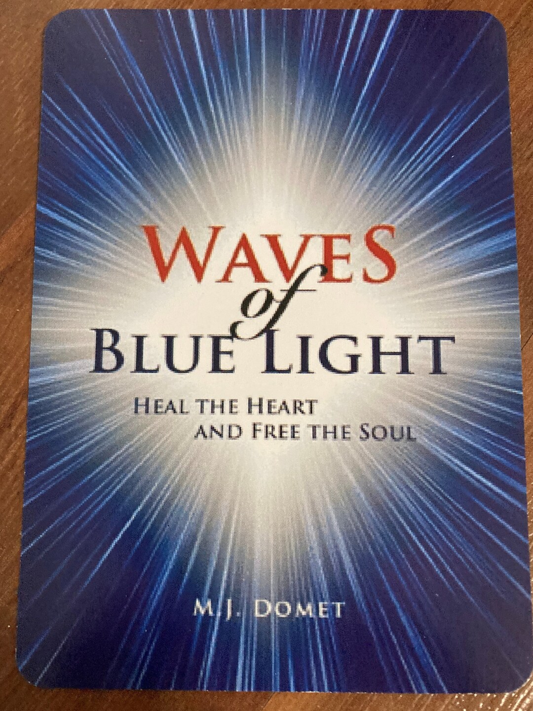 Waves of Blue Light Oracle Cards - Etsy