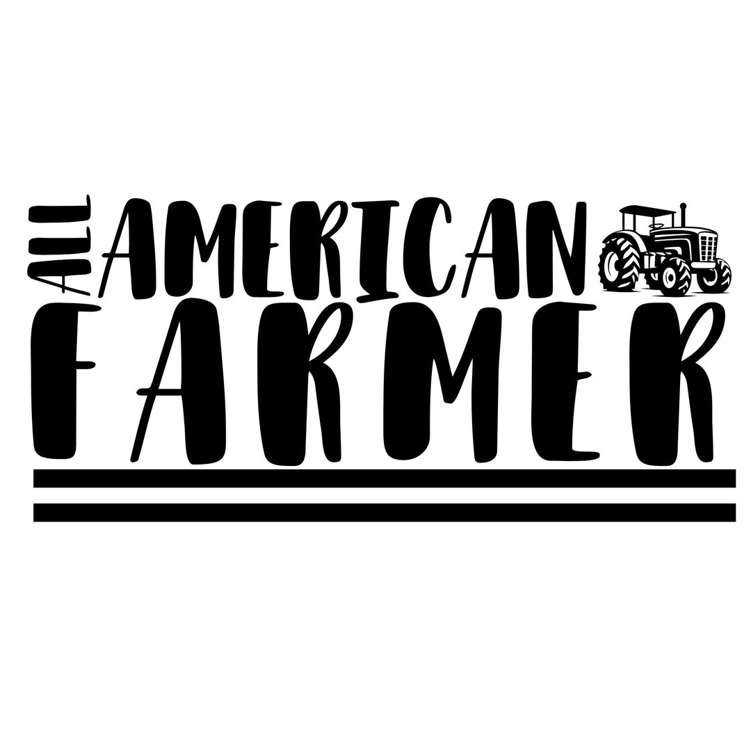 American Farmer SVG/PNG - Etsy