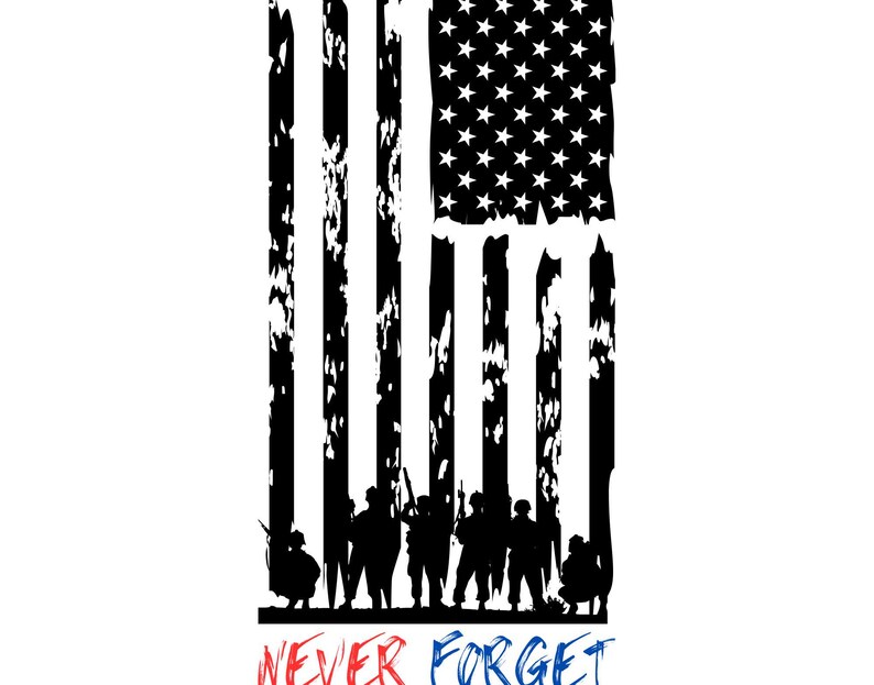 Never Forget Soldiers SVG/PNG - Etsy