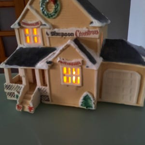 Custom Ceramic Christmas House, Replica House - Etsy