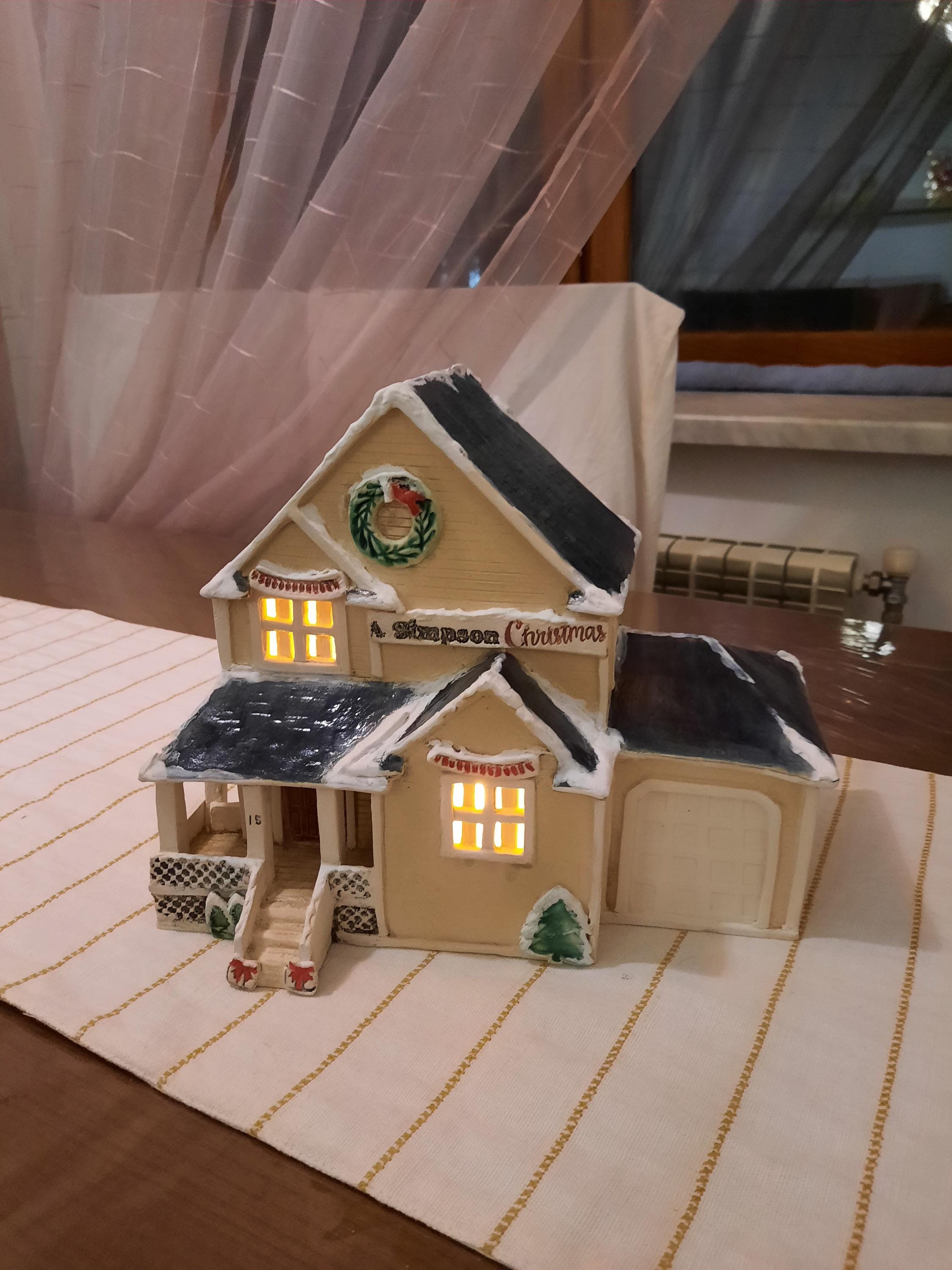 Custom Ceramic Christmas House, Replica House - Etsy