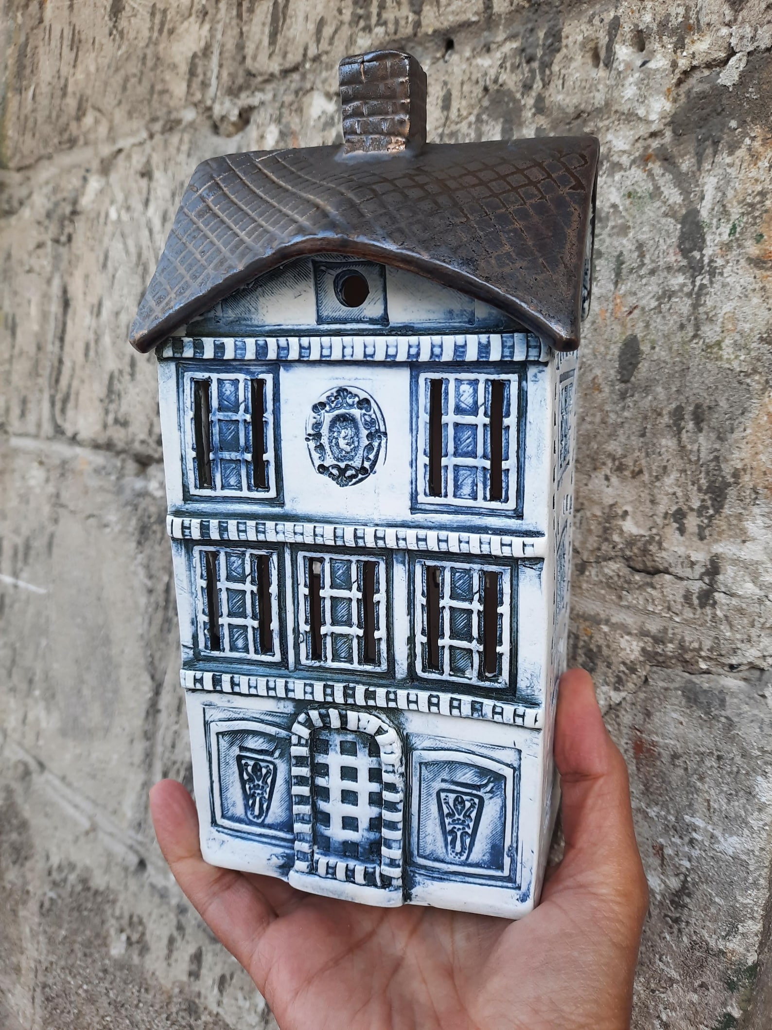 Decorative Ceramic House - Etsy