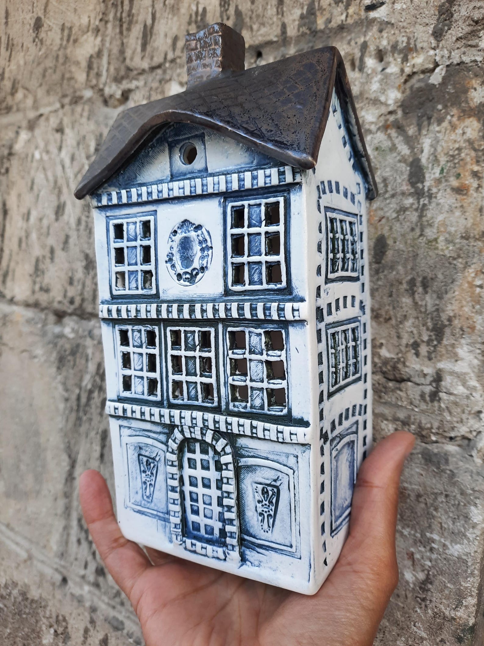 Decorative Ceramic House - Etsy