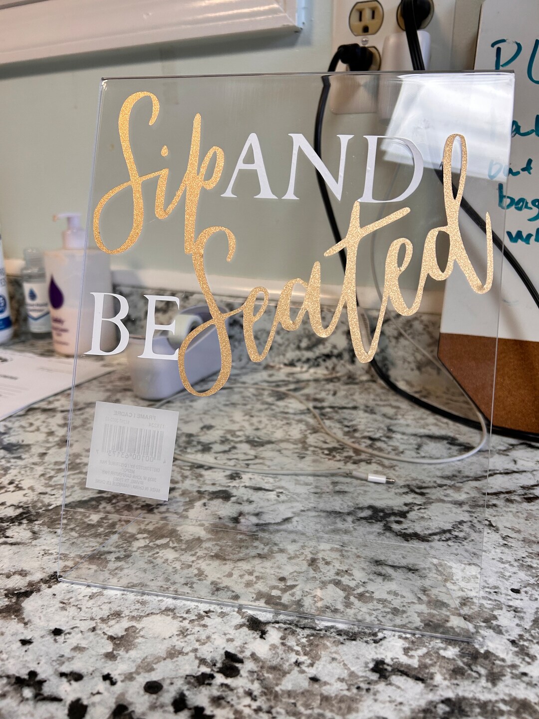 Table Top Acrylic Signs for Any Occasion - Etsy