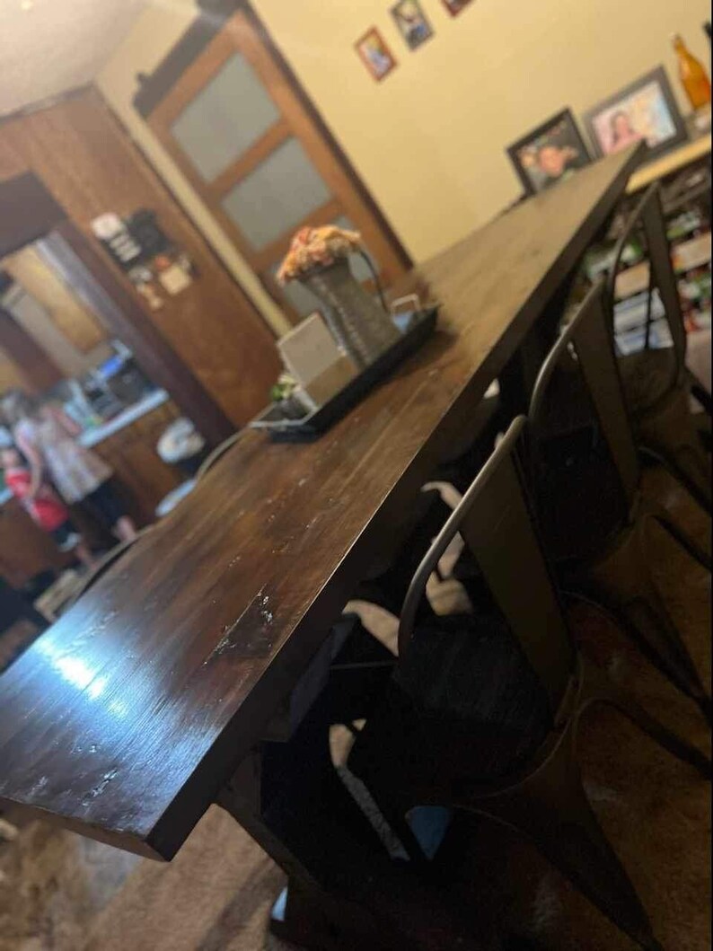 Cedar Farmhouse Style Dining Table - Etsy