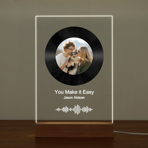 Custom Picture Acrylic Song Plaque - Etsy