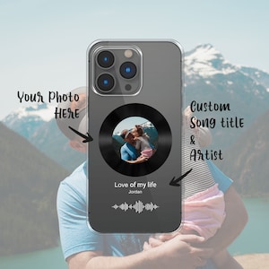 Custom Music Plaque Phone Case Vinyl Album Cover for iPhone - Etsy