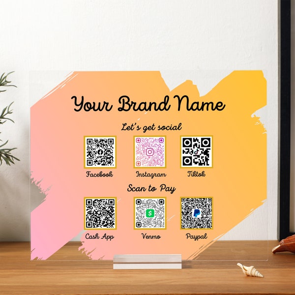 Multi Qr Code Display - Etsy