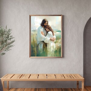 Encircled By His Love Premium Digital Download Faith Inspired Art