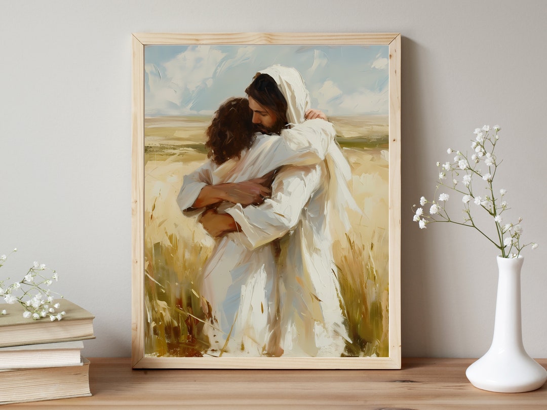 Arms of Mercy "short Curly Hair" | Premium Digital Download | Faith ...