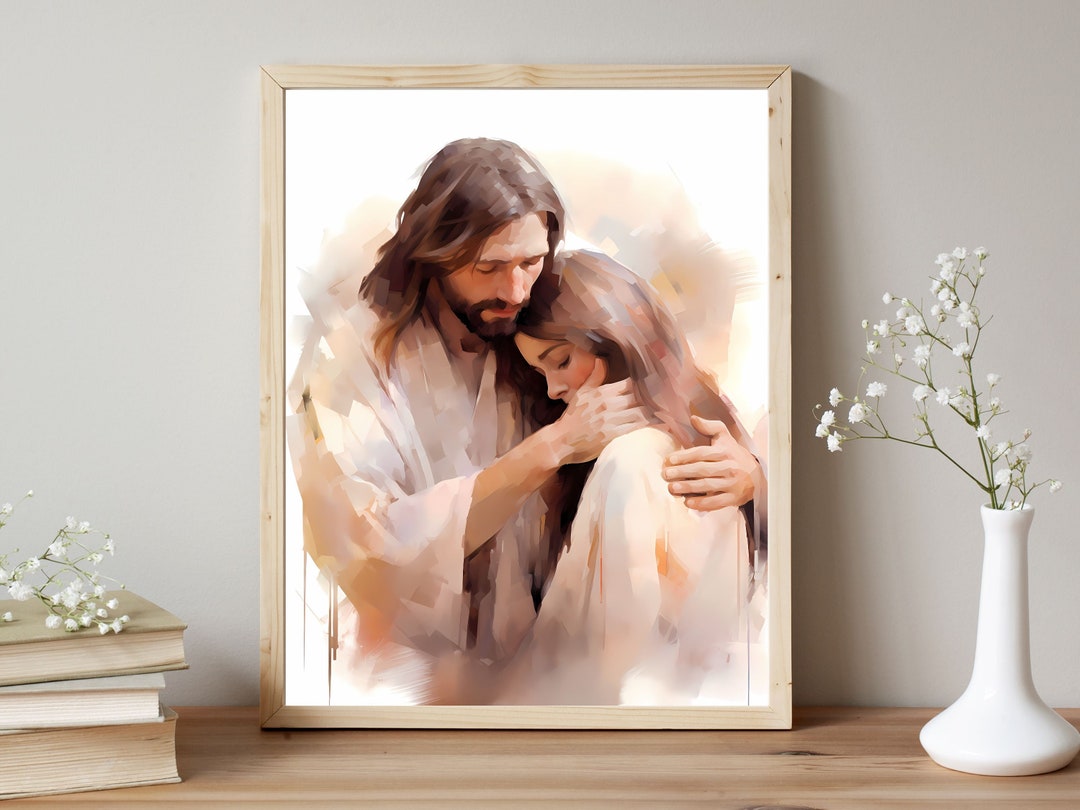 My Savior's Love | Premium Digital Download | Faith-inspired Art - Etsy
