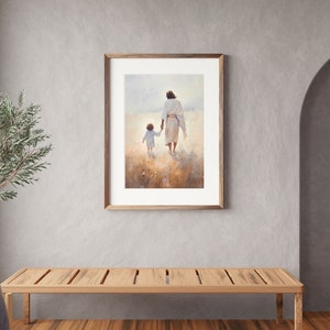 Walk Beside Me | Premium Digital Download | Faith-inspired Art - Etsy