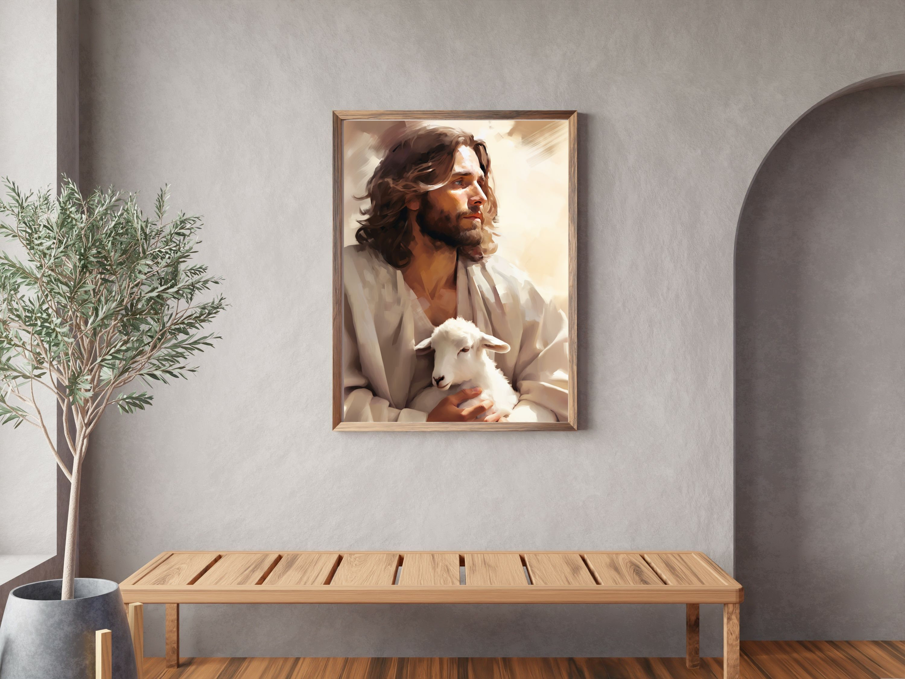 The Good Shepherd | Premium Digital Download | Faith-inspired Art - Etsy