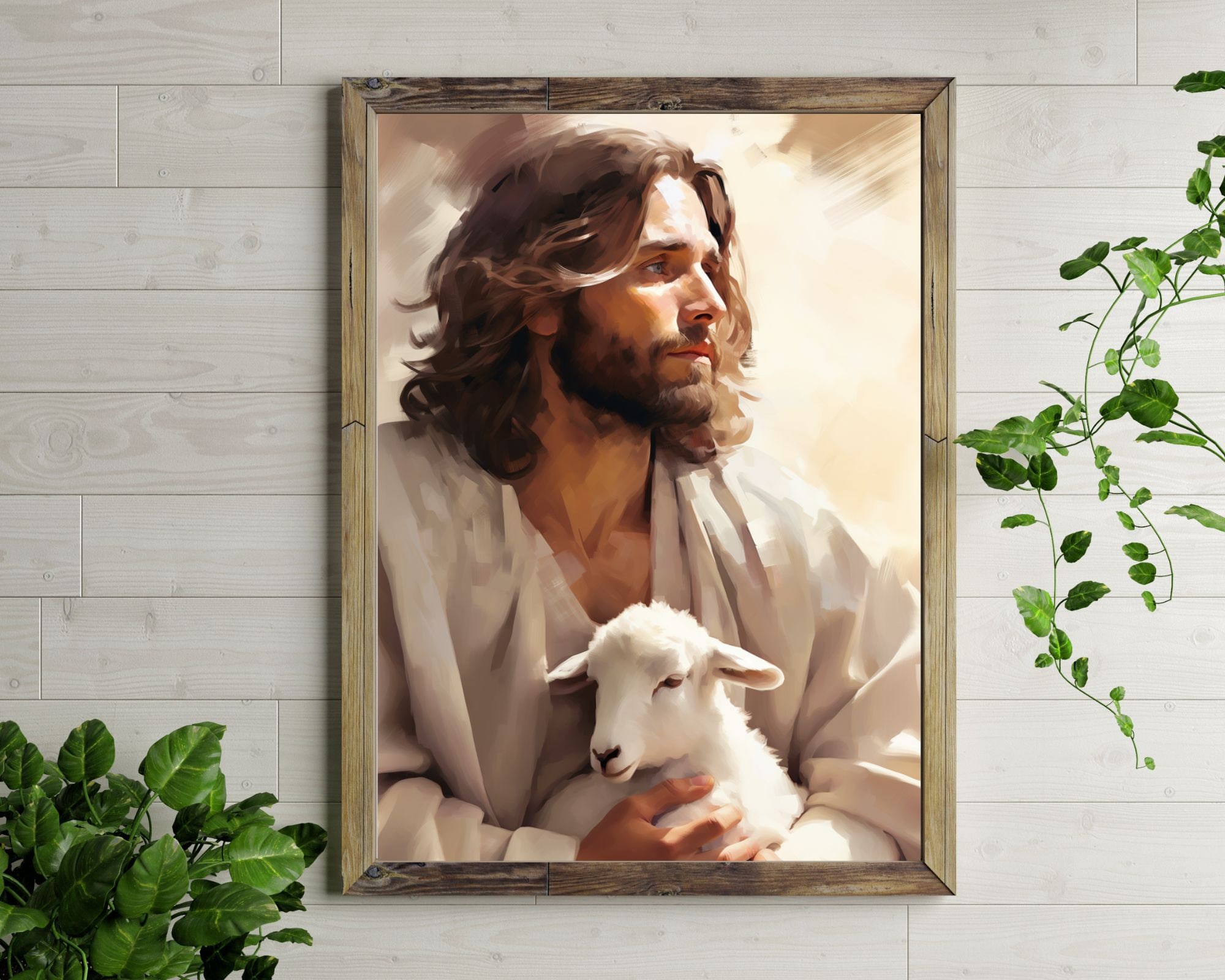 The Good Shepherd | Premium Digital Download | Faith-inspired Art - Etsy